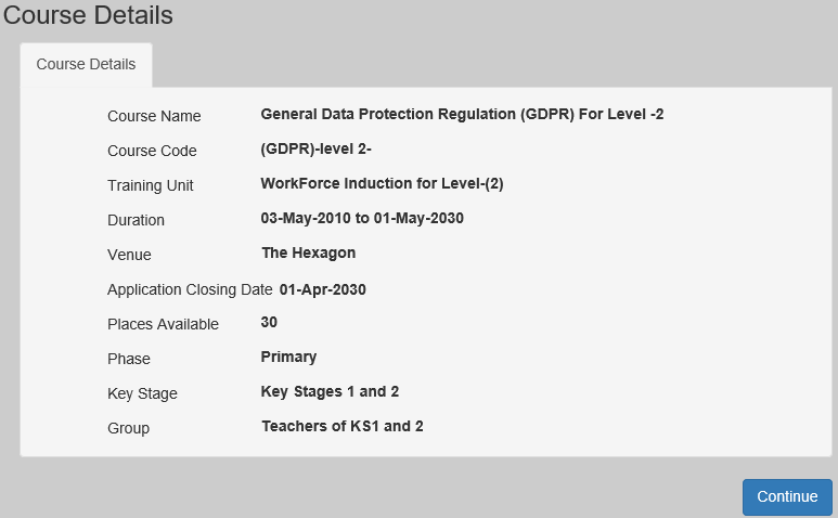 Processing Incomplete Applications