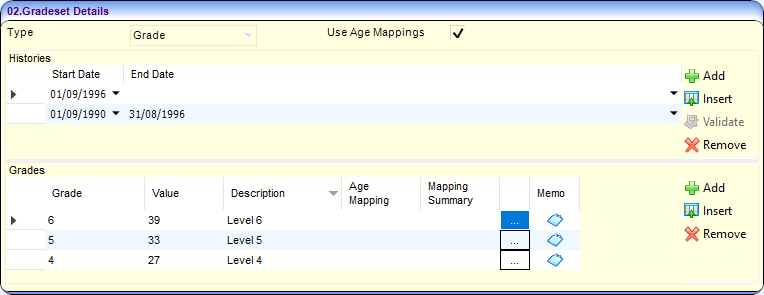 Defining Grades and Age Mapping Bands for Better Start